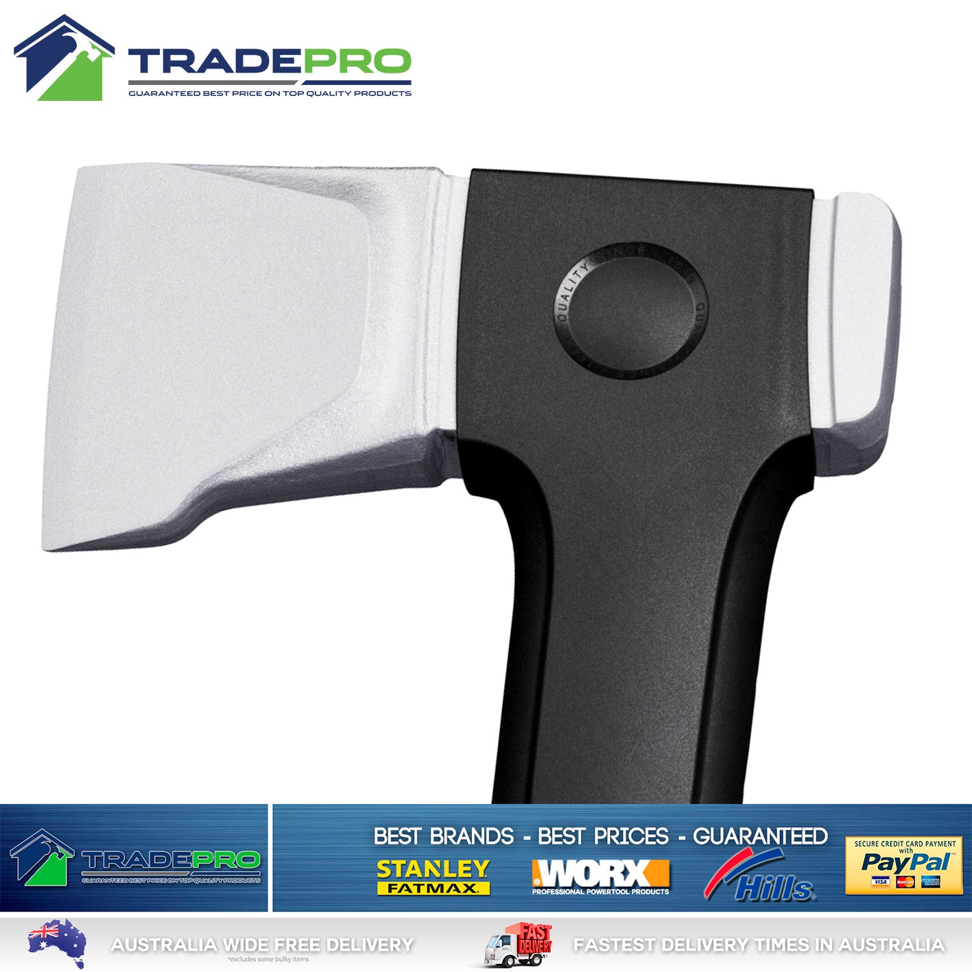 Genuine Fiskars® X32 Axe Blade L IsoCore 2.8kg Timber Log Split Finlan ...