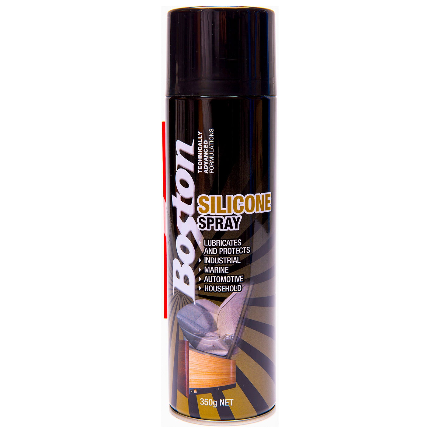 Silicone Spray Boston 350g Lubricant Treadmill Marine Anti Squeak Fric ...