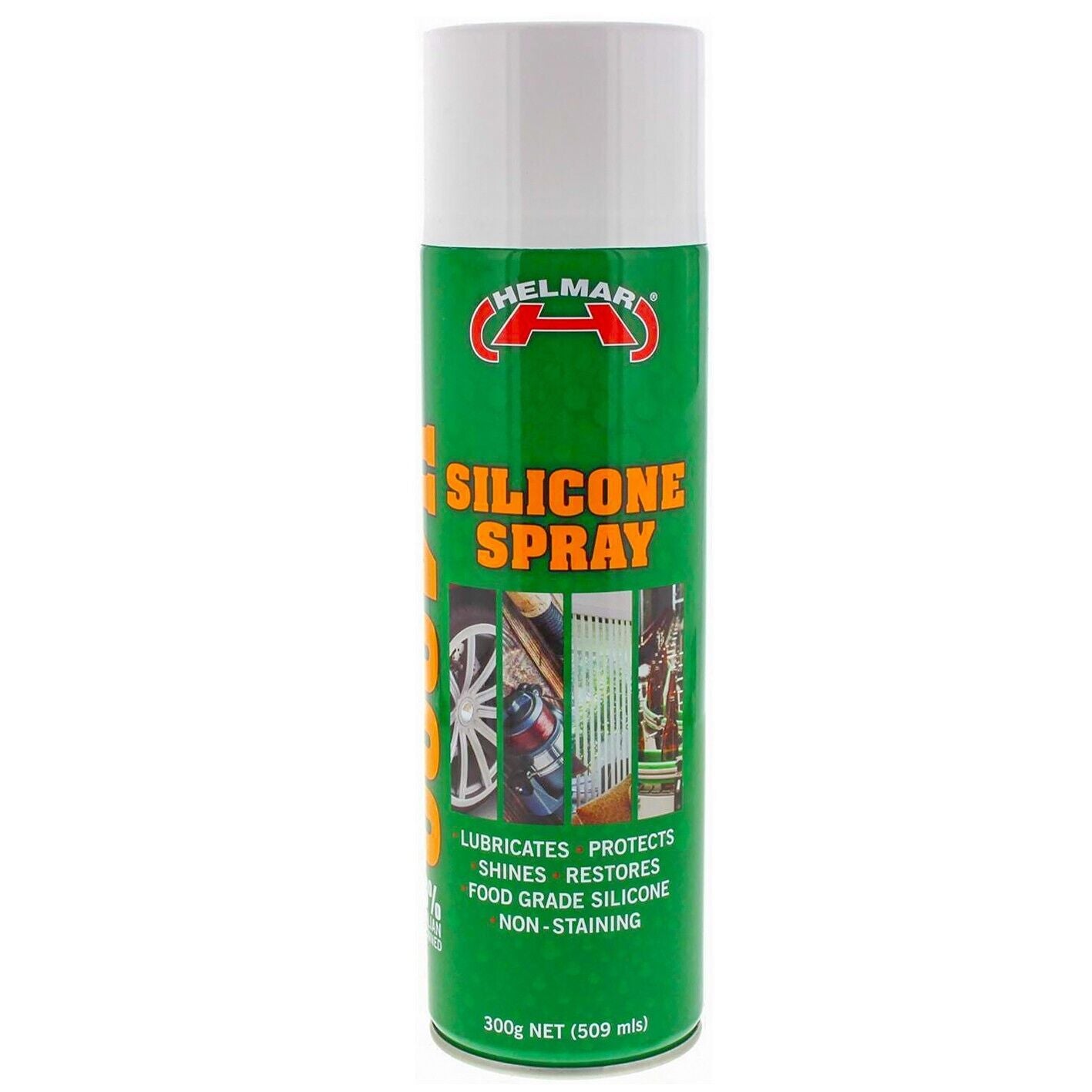 Silicone Spray Helmar 300g Lubricant Treadmill Marine Anti Squeak Fric ...