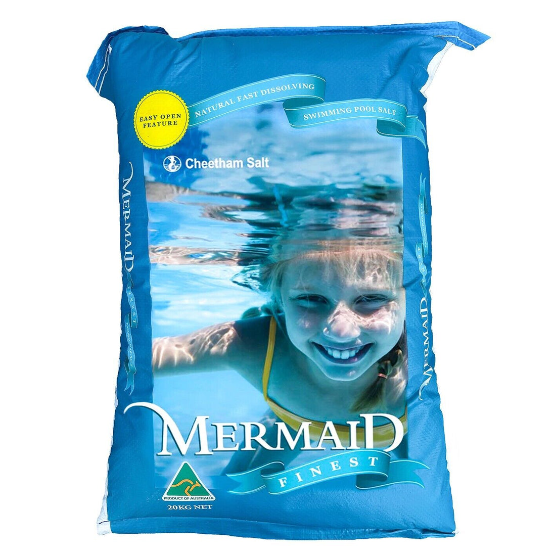 Pool Salt 20kg Bag Premium Fine Australian Made Mermaid Swimming Sodiu ...
