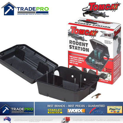 Tomcat Rat Bait Station Genuine Quality Lockable Tamper Weather Proof ...